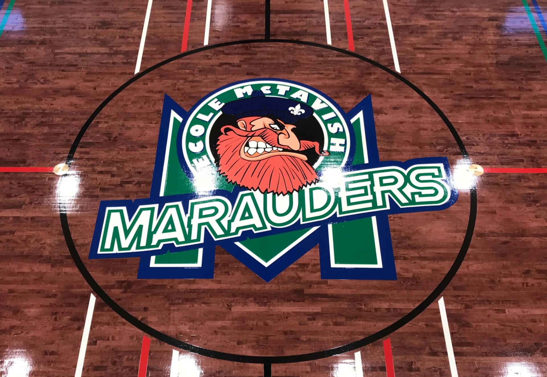 Ecole McTavish Gymnasium Floor | Titan Sports Systems